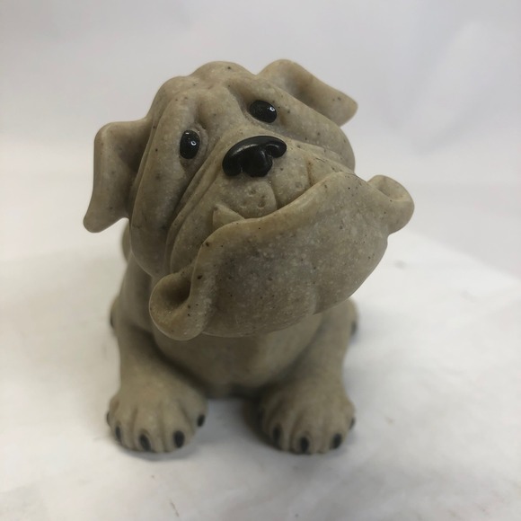 Quarry Critters | Art | Quarry Critters Bulldog Figurine Second Nature ...